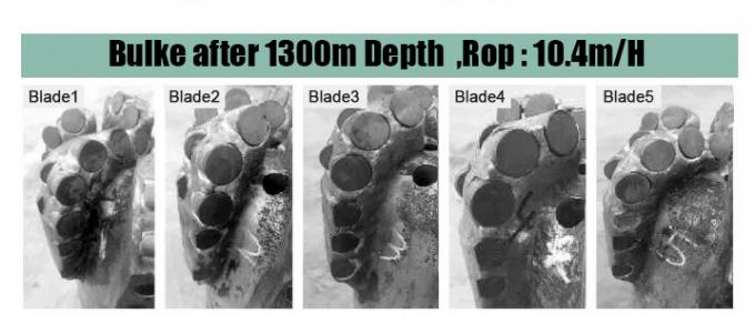Fixed Cutter Matrix PDC Bit 8-1/2 Inch PDC Diamond Bit With 4-1/2 API ...