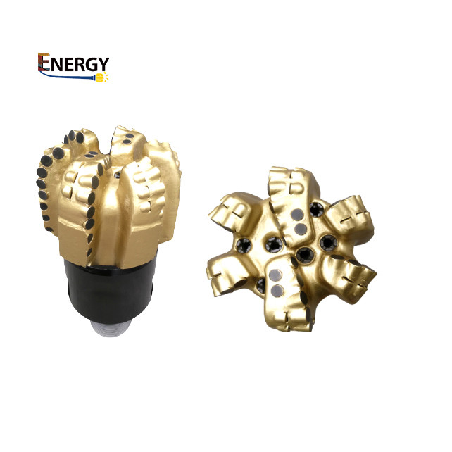 Fixed Cutter Drill Bit 6-1/2 Inch Matrix Body PDC Bit Of Hard Rock ...