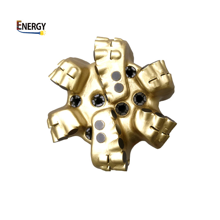 Fixed Cutter Drill Bit 6-1/2 Inch Matrix Body PDC Bit Of Hard Rock ...