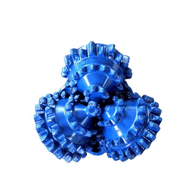 12 1/4'' IADC 127G Steel Milled Tooth Rubber Sealed Tri-Cone Drill Bits